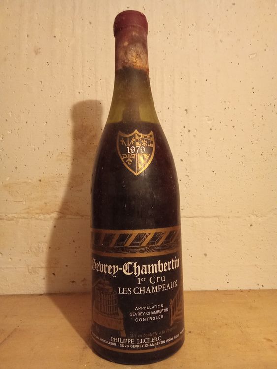 Gevrey-Chambertin, 1er Cru "Les Chameaux", P.Leclerc, 1979 (Neu und ...