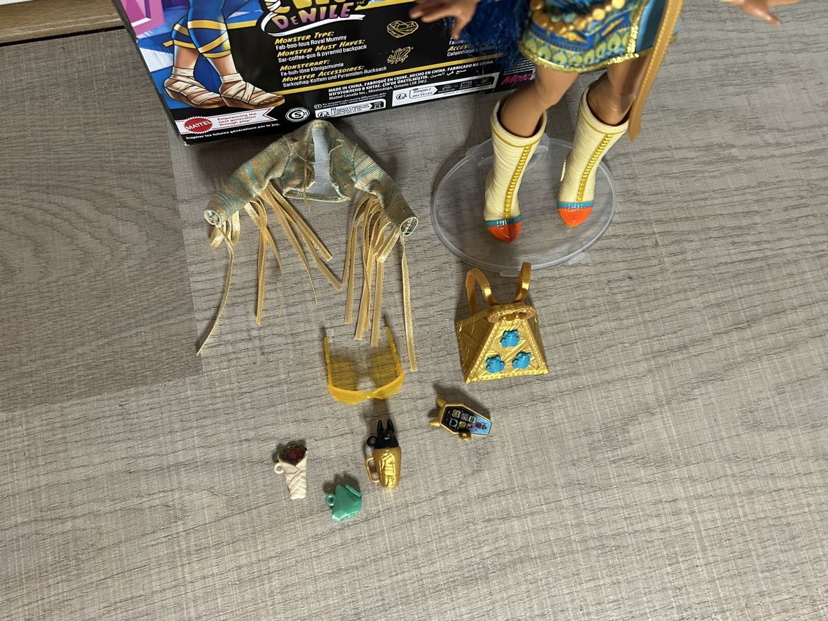 Monster High G3 Cleo DeNile basic 1 puppe (Neu (gemäss Beschreibung ...