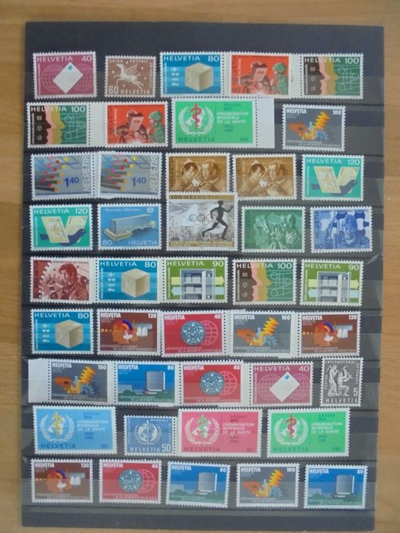 Schweizer Briefmarken postfrisch Ämter | Kaufen auf Ricardo