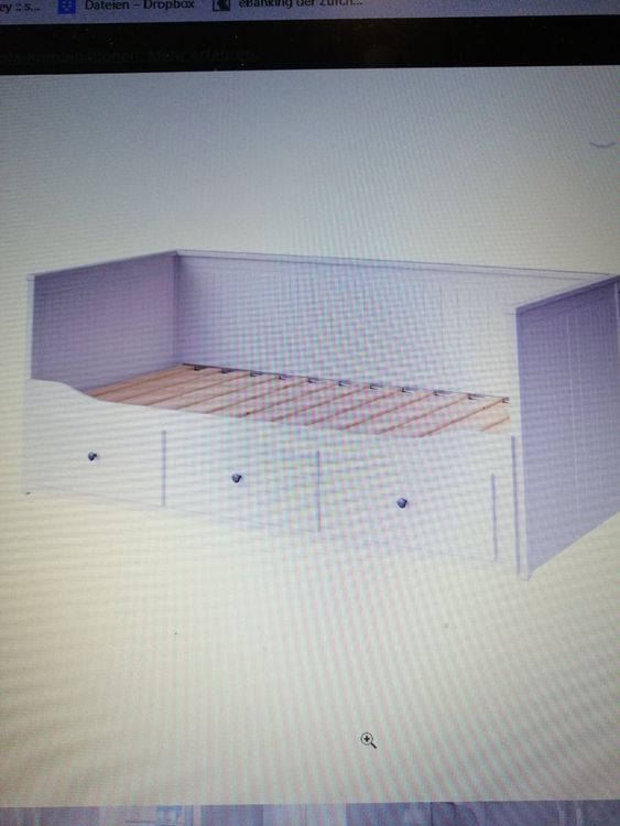 Bett Hemnes Tagesbettgestell 3 Schubladen Weiß 80x200 Cm Kaufen Auf