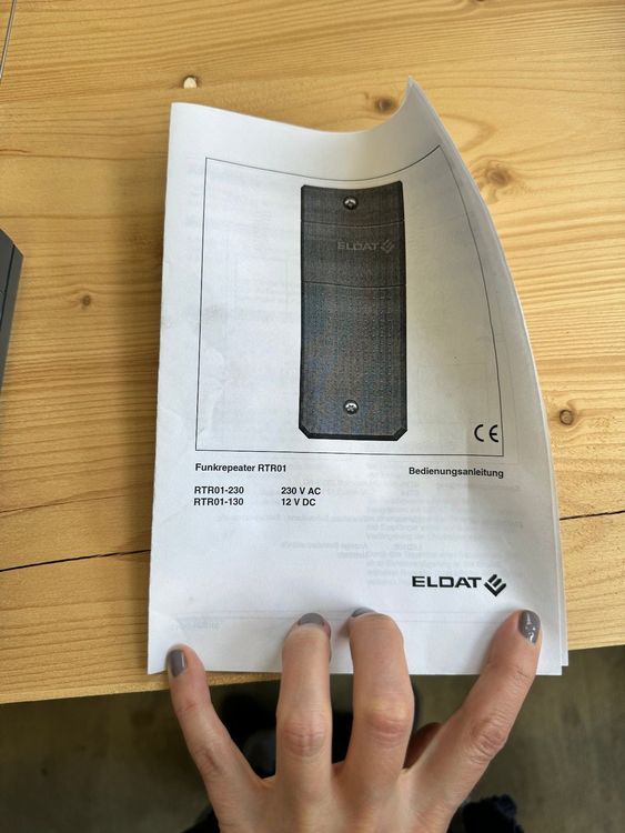 Eldat Funkrepeater RTR01 (Gebraucht) in Villnachern für CHF 1 – mit Lieferung auf Ricardo kaufen