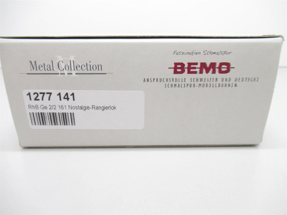 Bemo 1277 141 RhB Ge 2/2 161, Digital (Gebraucht) in Basel für CHF 490 ...