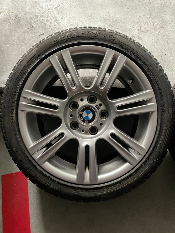 Orginal BMW M Paket 17 Zoll Felgen für E-Serie E90 E91 E92 (Gebraucht) in Sennhof Winterthur für ...