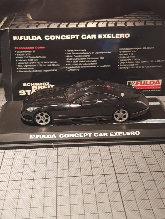Maybach Fulda concept car Exelero (Neu und originalverpackt) in Chézard ...
