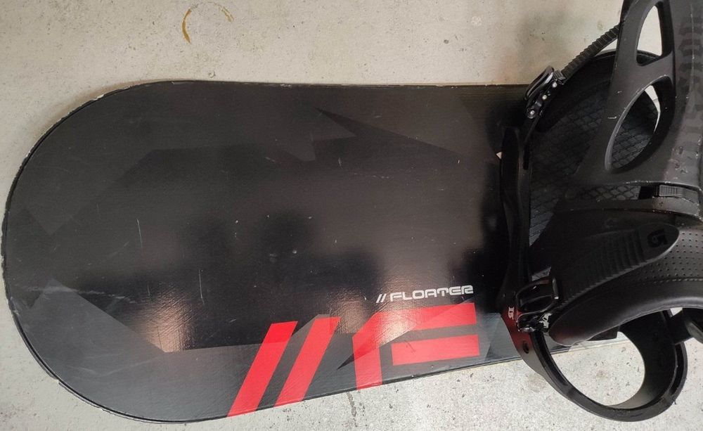 Snowboard F2 Floater 168 cm mit Burton Schuche Grosse 46 (Gebraucht) in ...