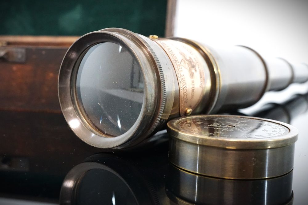 MARINE "Scout Regiment Scope" FERNROHR MESSING ROYAL NAVY (Gebraucht ...