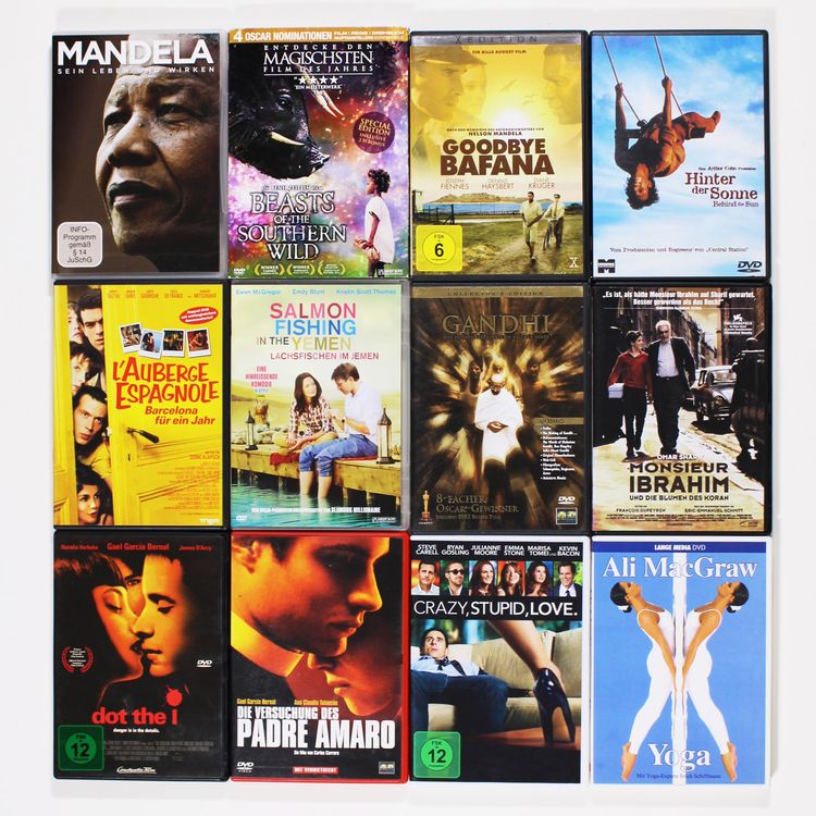 12 DVD Ryan Gosling, Ewan McGregor, Audrey Tautou,... | Kaufen auf Ricardo