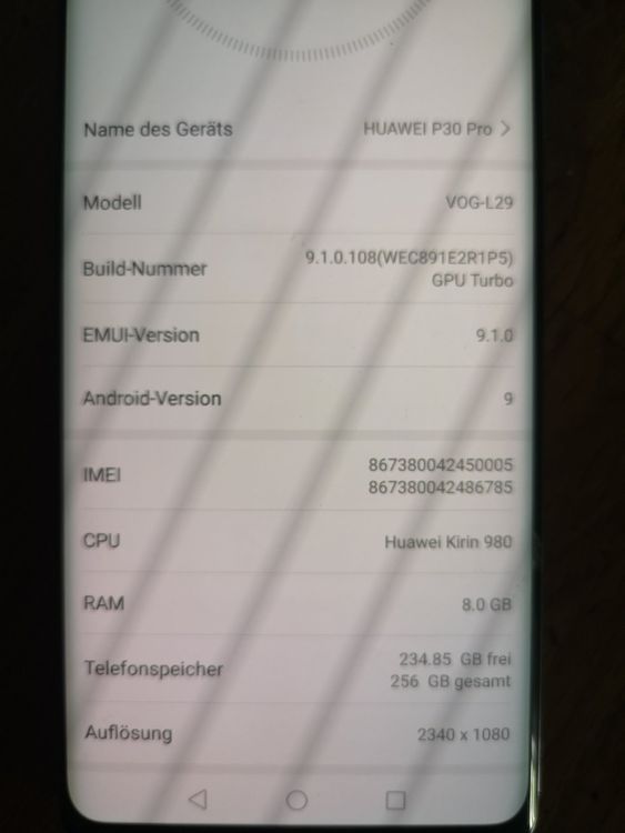 Huawei 30 Pro,256 GB,wie neu, Top Handy | Kaufen auf Ricardo