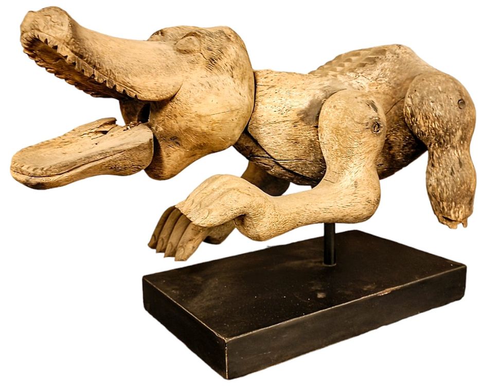 Antike asiatische Krokodil Figur (Gebraucht) in Hochfelden für CHF 105 ...