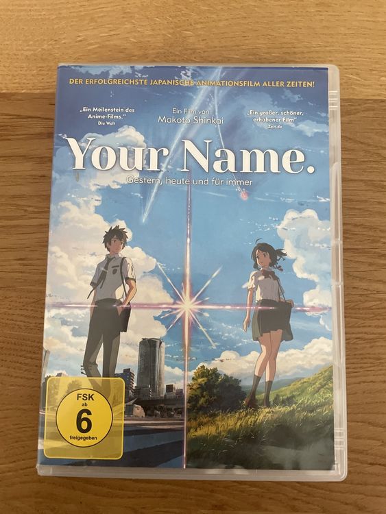 Your Name Anime Film DVD (Gebraucht) in Hagendorn für CHF 10 – mit ...