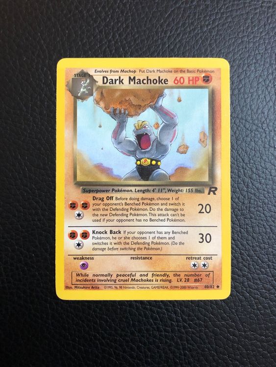 Team Rocket Dark Machoke 40/82 Ab 1 (Gebraucht) in Paradiso für CHF 1 ...