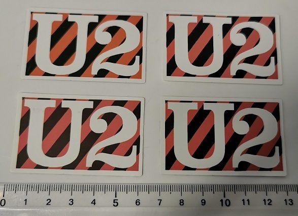 U2 - 4 Sticker (Neu (gemäss Beschreibung)) in Wilen b. Wollerau für CHF ...