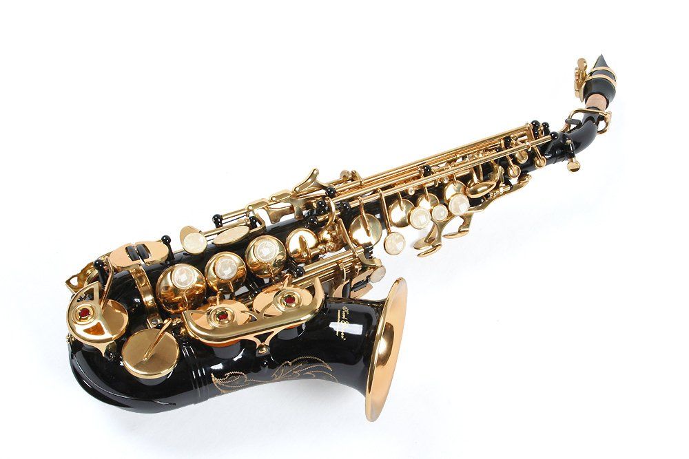 "Karl Glaser®" Sopran Saxophon Gebogene Bauweis (Neu und ...