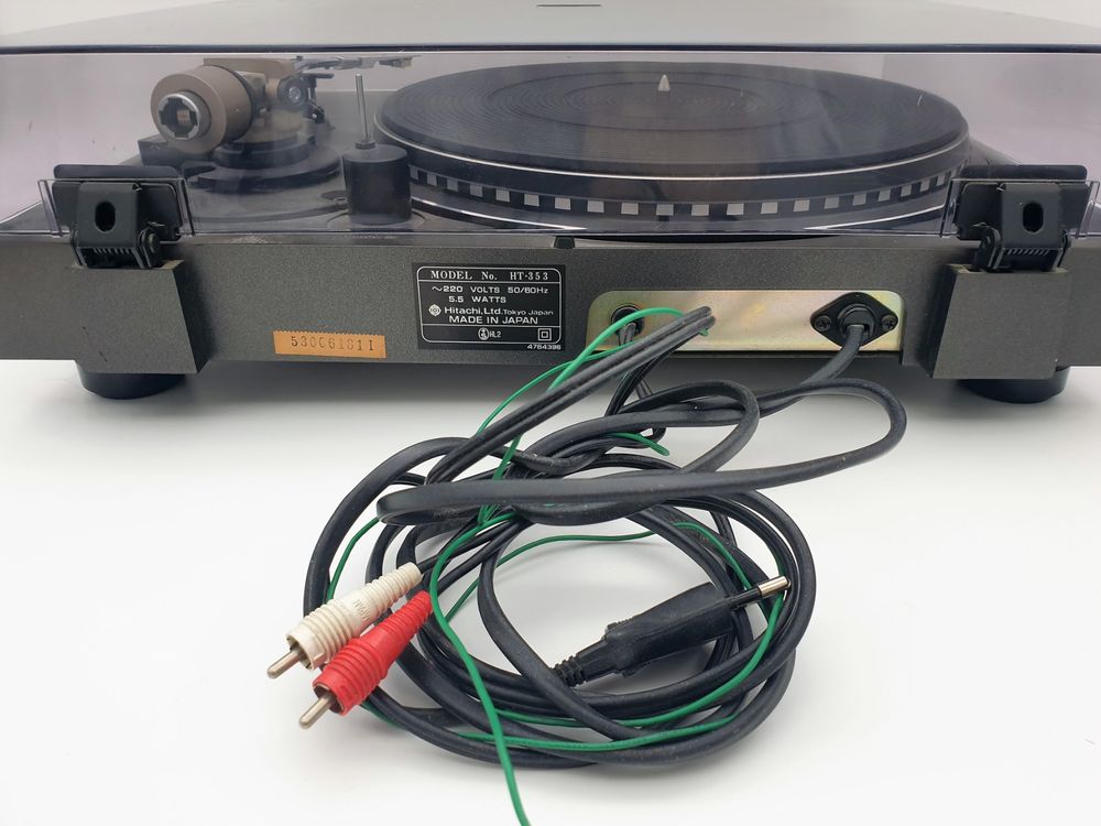 Hitachi Plattenspieler HT-353 mit Direkt Antrieb | Kaufen auf Ricardo