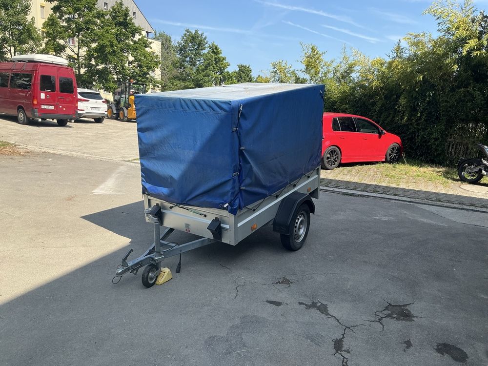 Humbaur HA 750 mit Plane Transportanhänger 750kg (Gebraucht) in ...