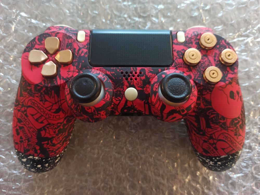 🎮🎮🎮Custom Controller Dishonor Edition PS4 DualShock 4 V2 (Gebraucht) in ...