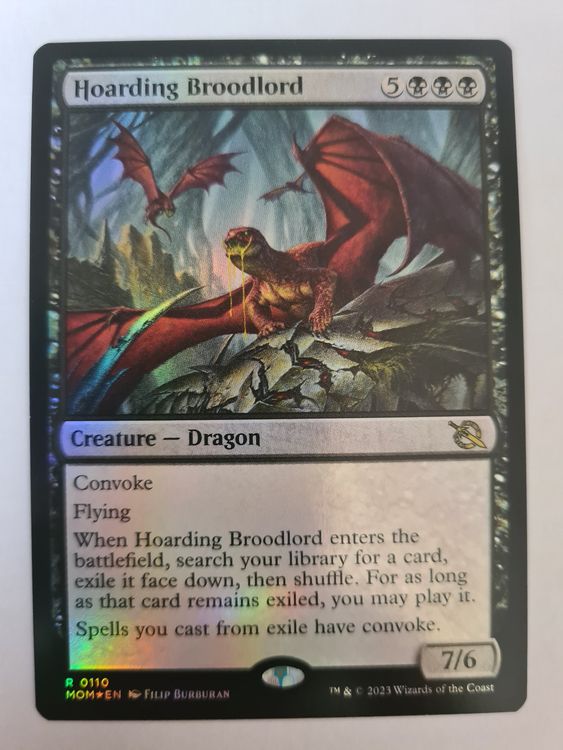 MTG, Hoarding Broodlord, MOM-0110, FOIL (Neu (gemäss Beschreibung)) in ...