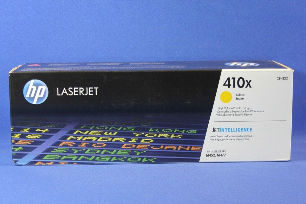 HP Color LaserJet Pro M452, M377, M477 Toner, 410X / CF412X (Neu und ...