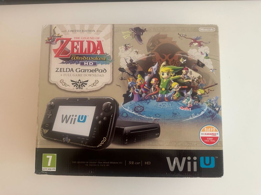 Wii U Console Premium: Zelda Wind Waker Edition PAL Wii U | Kaufen auf ...