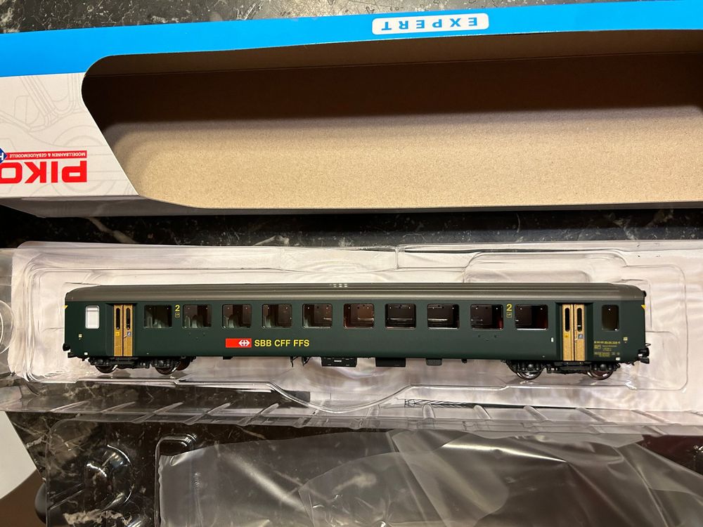 Wagons CFF époque IV-V Piko expert 96786+96790 AC (Neu (gemäss ...