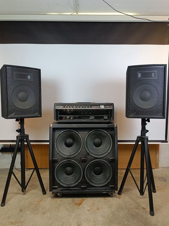 Professionelle Lautsprecher, Fender FM 412, Fender FM 100H (Gebraucht ...