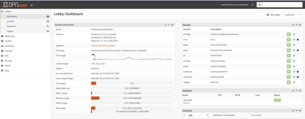 Sophos Firewall SG105 Security mit OPNsense | Kaufen auf Ricardo