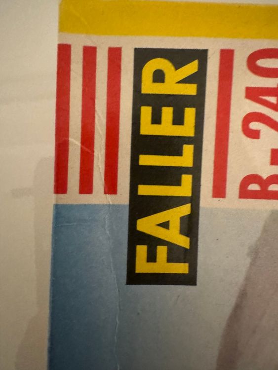 Faller Dekor-Bogen, Beschriftungen, mehr als 100 Sticker (Gebraucht) in ...