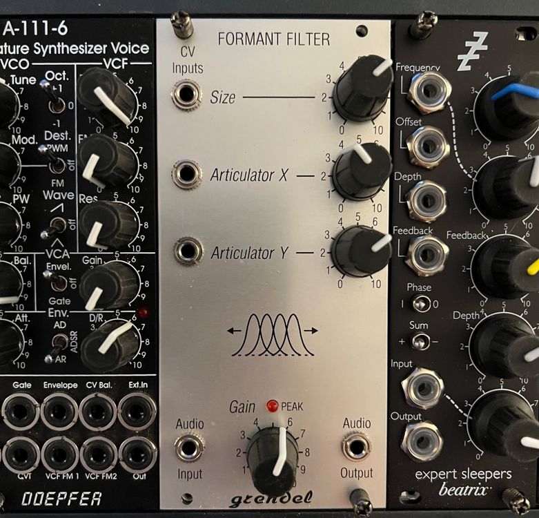 Grendel formant filter | Kaufen auf Ricardo