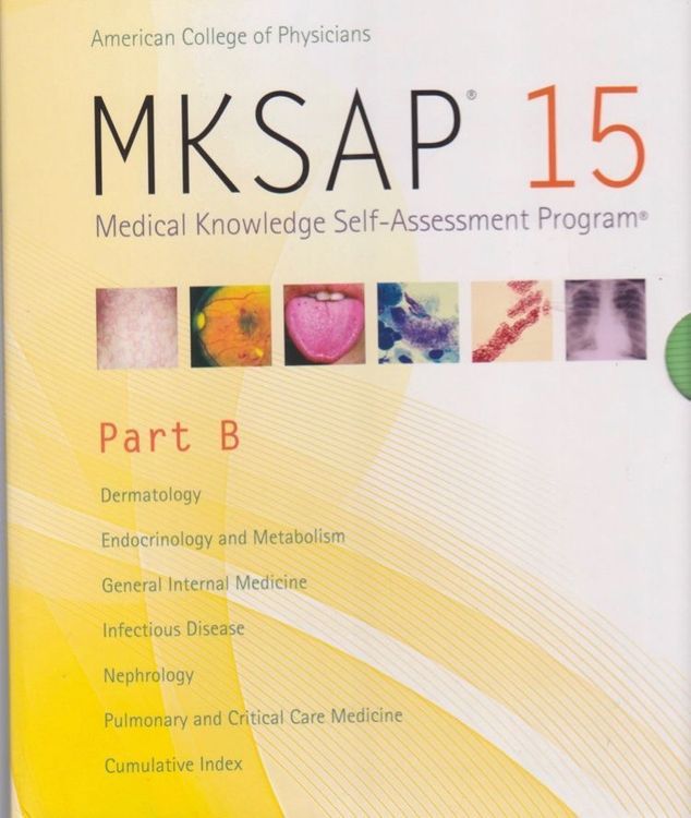 MKSAP 15 ausgedruckte Version Fachprüfung Medizin | Kaufen auf Ricardo