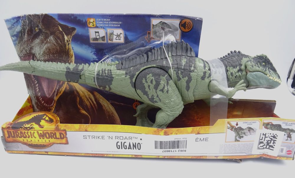MATTEL Jurassic World Gigano Dinosaurier (Neu (gemäss Beschreibung)) in ...