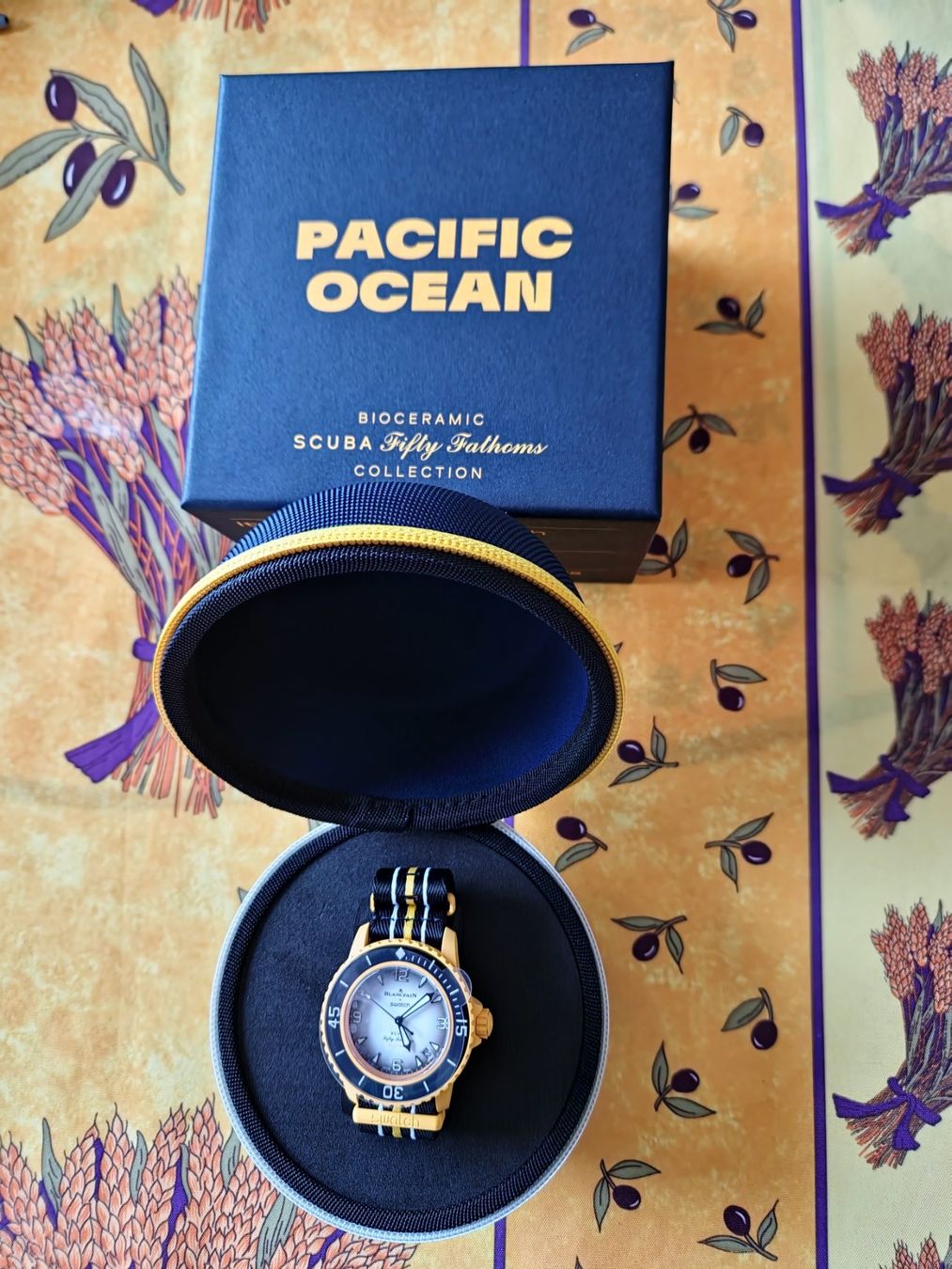 SWATCH x BLANCPAIN Scuba Pacific Ocean - absolut neuwertig (Neu und ...