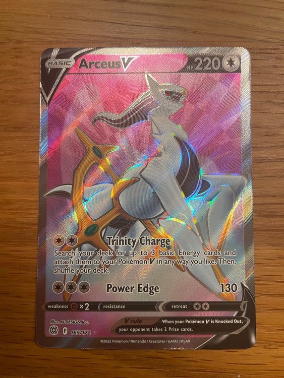 Arceus V Full Art - Pokemon Brilliant Stars EN | Kaufen auf Ricardo