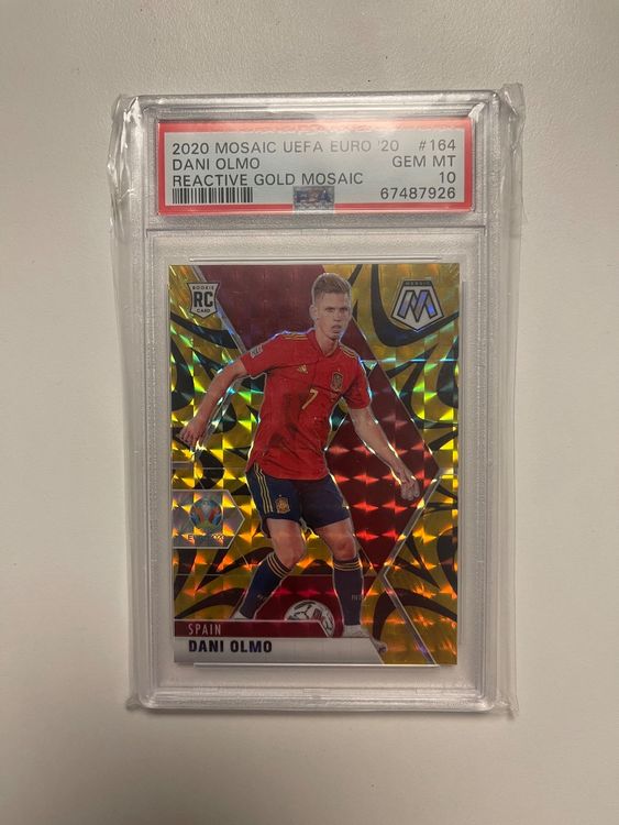 Panini Mosaic UEFA Euro 2020 Dani Olmo Reactive Gold Rookie | Kaufen auf Ricardo