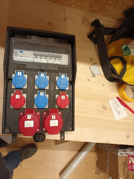 Elektroverteiler Spältli 32 A Baustromverteiler | Kaufen auf Ricardo