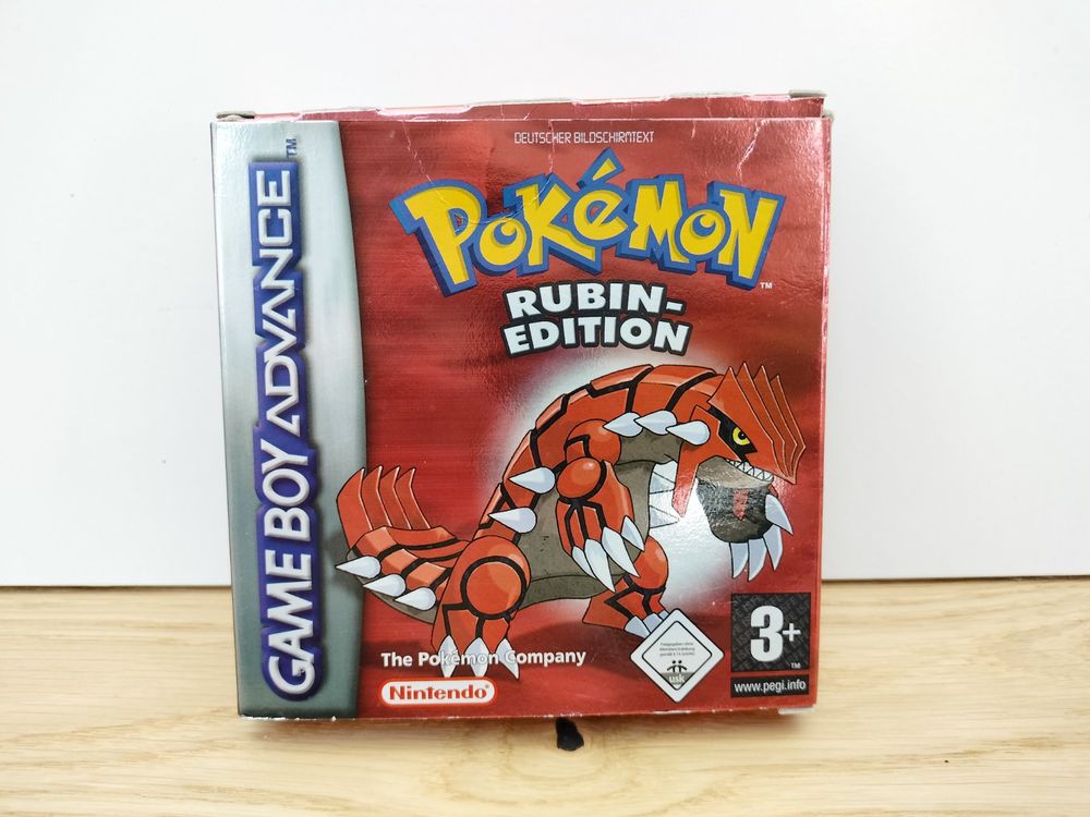 Pokemon Rubin Edition Gameboy Advance in OVP ab 1.- (Gebraucht) in Wil ...