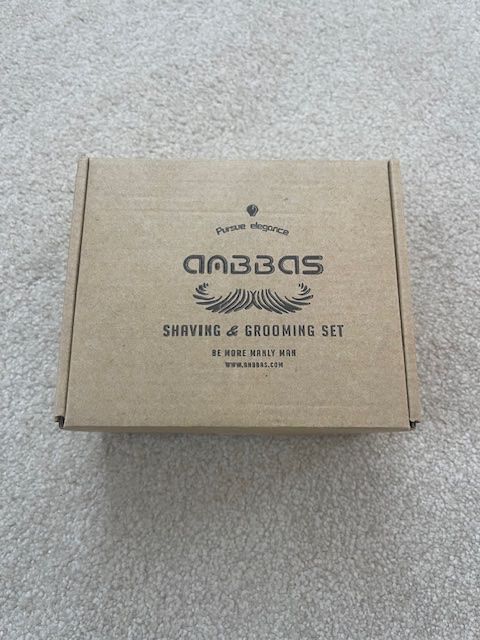 Ambbas Shaving & Grooming Set (Rasierpinsel mit Schale) (Neu (gemäss ...