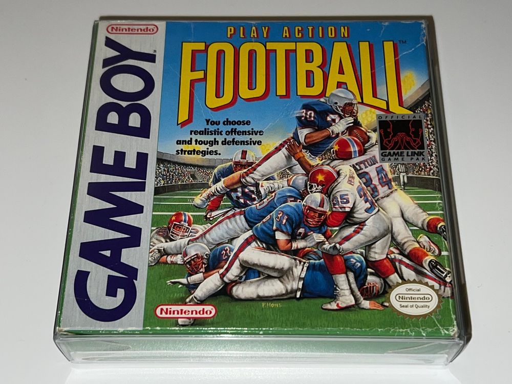 Game Boy Classic (GB) Spiel - Play Action Football (OVP) (Gebraucht) in ...