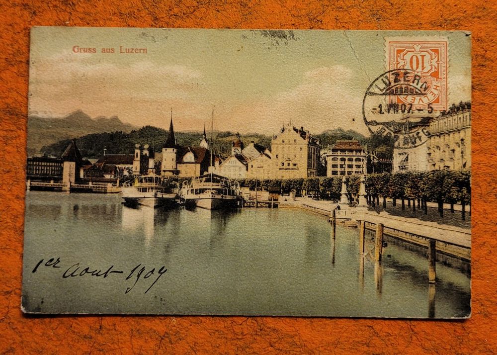 Gruss aus Luzern 1907 | Kaufen auf Ricardo