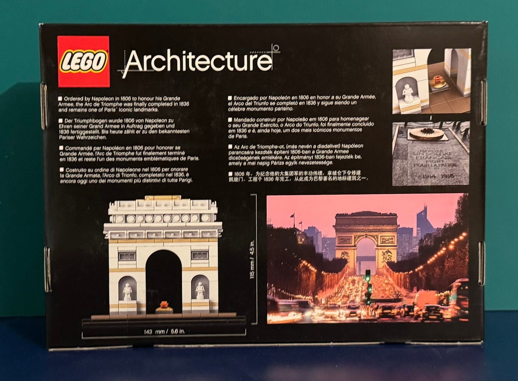 LEGO Architecture 21036 Arc de Triomphe NEU & OVP (Neu und ...
