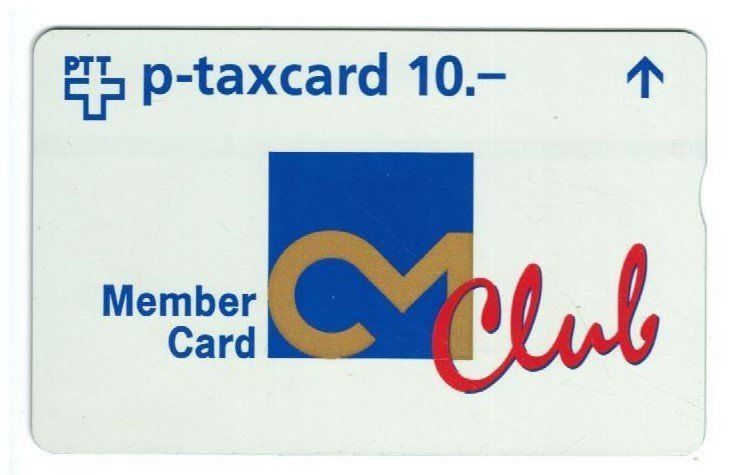 Taxcard KF-182 CM-Club Membercard 500ex (Gebraucht) in Zürich für CHF 6 ...