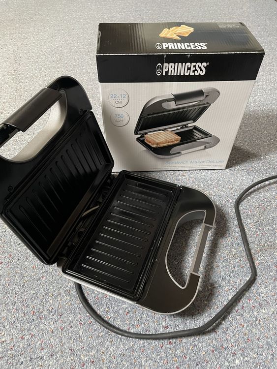 Princess Deluxe Sandwich Maker (Gebraucht) in Burgdorf für CHF 20 – mit ...