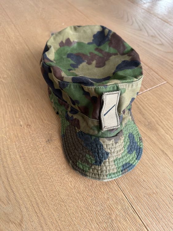 Schweizer Armee Mütze Mutz Gr.59 Militärschirmmütze TAZ (Gebraucht) in ...