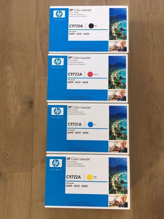 HP Color LaserJet 4600 Toner Set | Kaufen auf Ricardo