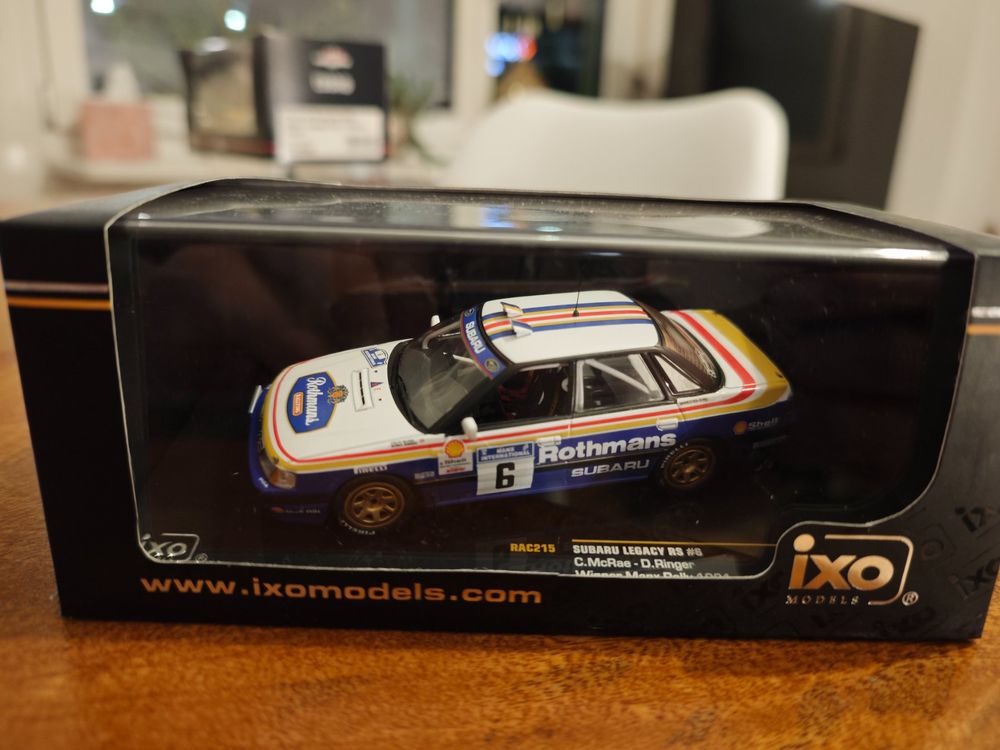 Ixo Subaru Legacy RS #6 Winner Manx Rally 1991 C.McRae | Kaufen auf Ricardo