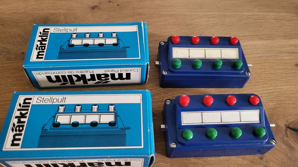 2x Märklin 7072 Stellpult H0 OVP (Gebraucht) in Huttwil für CHF 5 – mit ...
