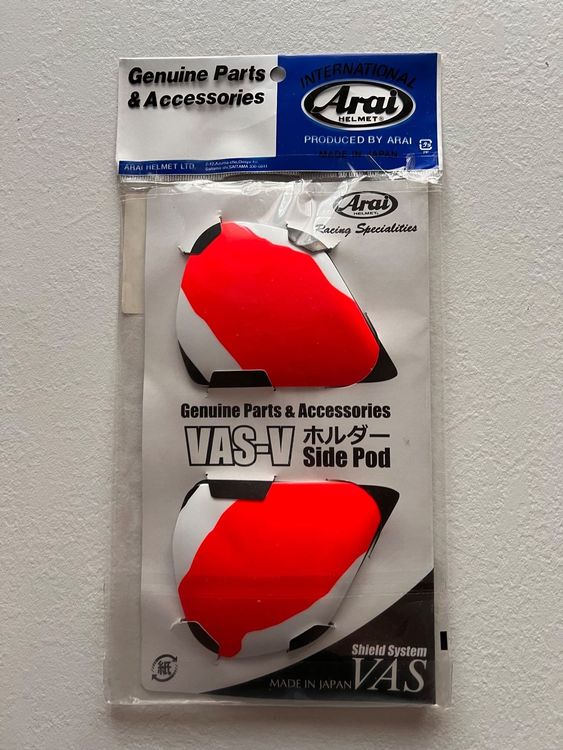 Arai VAS-V Side Pod Set für RX-7V + Corsair-X Helme (Neu und originalverpackt) in Coldrerio für ...