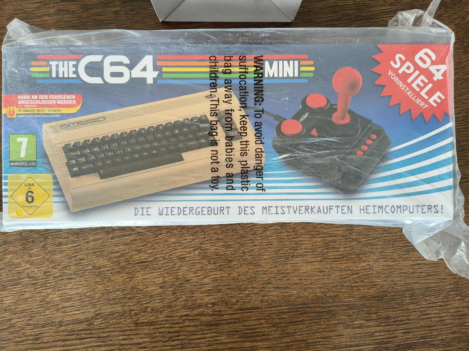 Commodore C64 Mini - Retro Spass für die Zeit drinnen (Neu und originalverpackt) in Langendorf ...