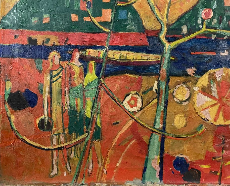 Interessantes grosses Gemälde aus den 30er Jahren (Gebraucht) in Root ...