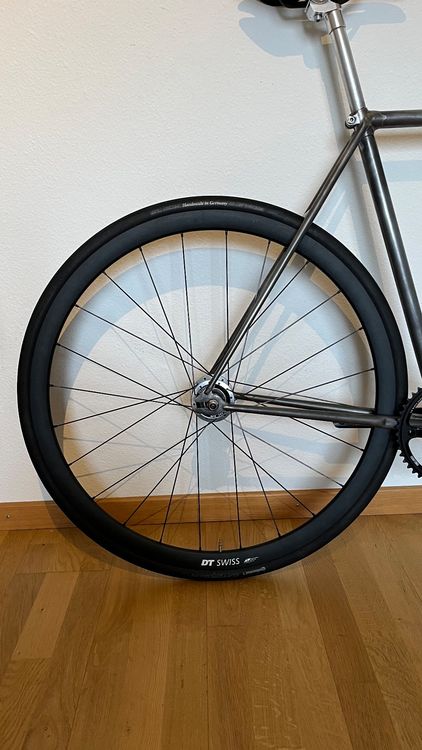 DTswiss T1800 Bahn-Laufradsatz für Fixed Gear oder Fixie (Gebraucht) in ...