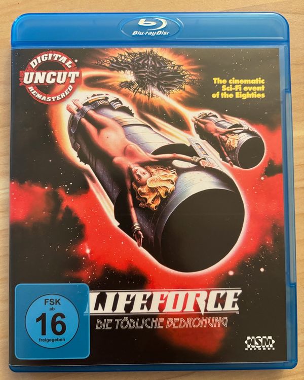 LIFEFORCE, Klassiker 1985,uncut,Blu-ray,top neu (Neu (gemäss Beschreibung)) in Kehrsatz für CHF ...